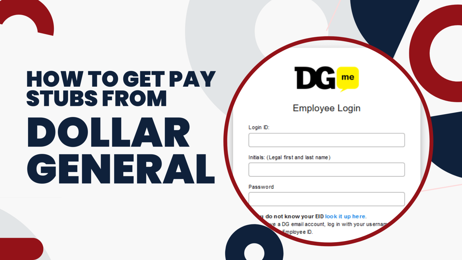 How to Get a Dollar General Pay Stub?