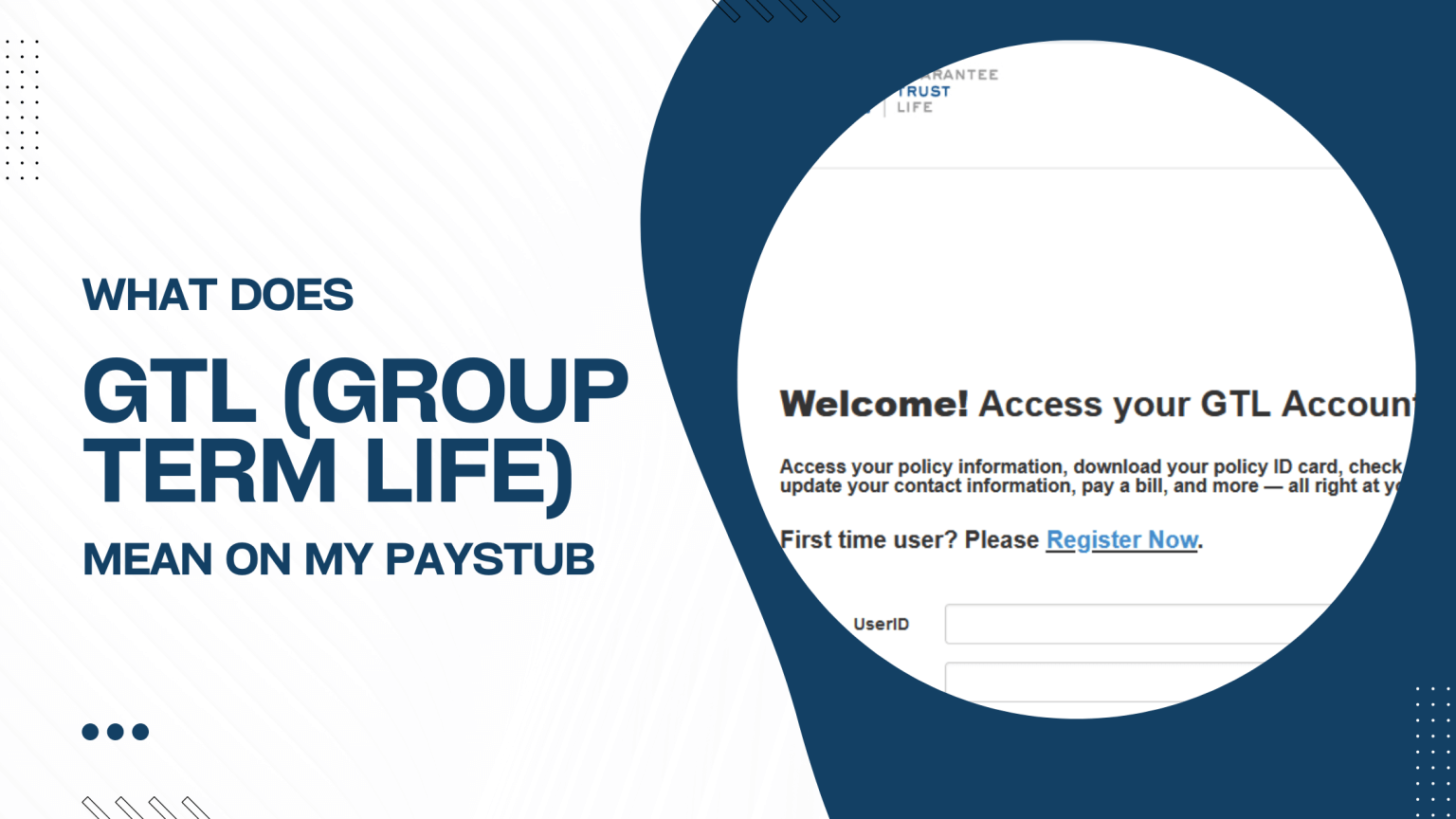 What is GTL on Pay Stub? Group Term Life Insurance Meaning