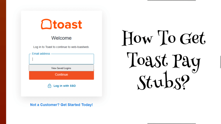 How To Get Toast Pay Stubs?