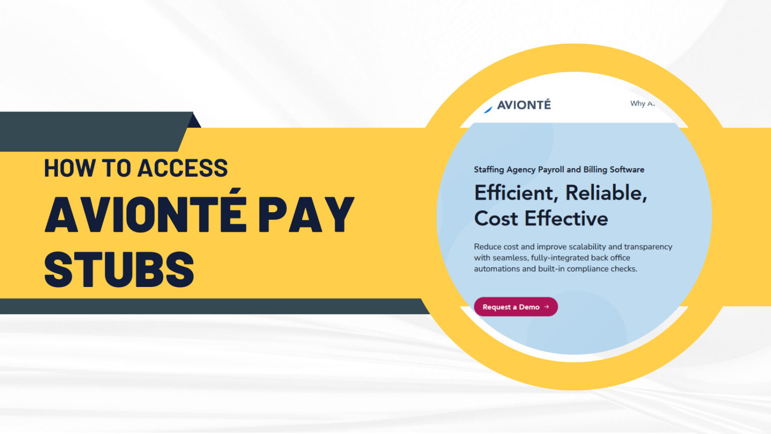 How to Access Avionté Pay Stubs?