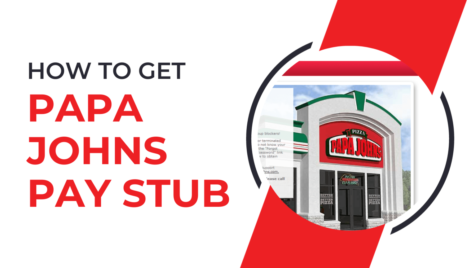 How To Get Papa Johns Pay Stub?