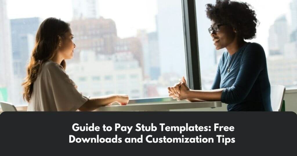 Free Pay Stub Template Guide: Downloads and Customization Tips