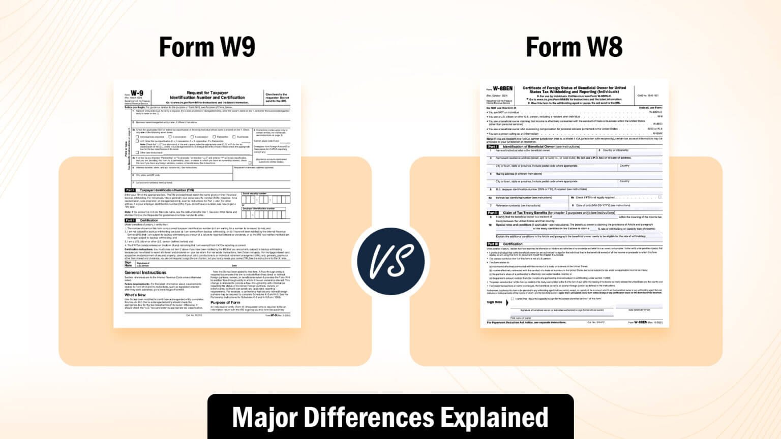 W9 vs W8: Major Differences Explained - A Comprehensive Guide